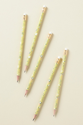Tea Garden Terrarium Pencils, Set of 5 | AnthroLiving