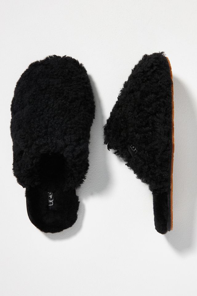 UGG Maxi Curly Slide Slippers | Anthropologie