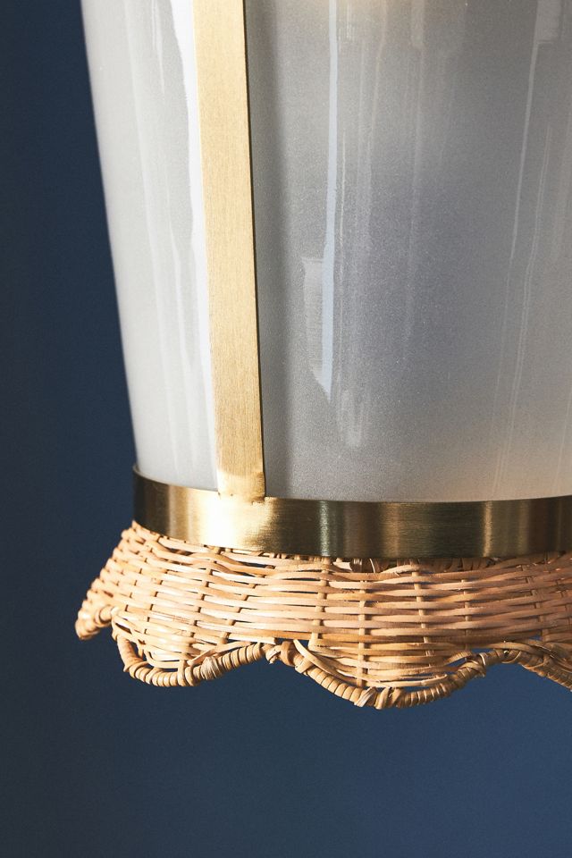 Matilda Goad & Co. Scalloped Pendant | Anthropologie UK