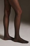 Emilio Cavallini Dotted Micro-Mesh Tights | Anthropologie