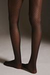 Emilio Cavallini Dotted Micro-Mesh Tights | Anthropologie