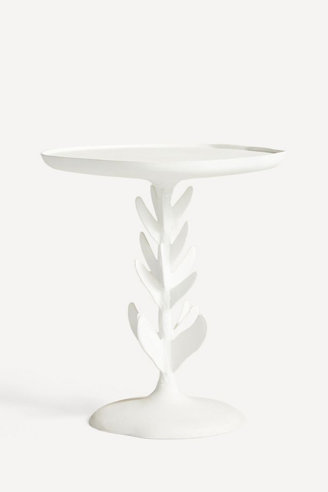 Floral Leaves Side Table | Anthropologie