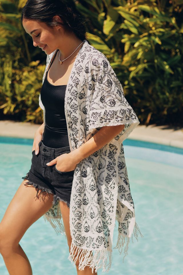 By Anthropologie Fringe Cover-Up | Anthropologie