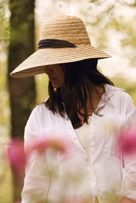 Buri Braid Straw Sun Hat | Terrain