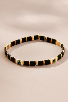 Beaded Chicklet Bracelet | Anthropologie