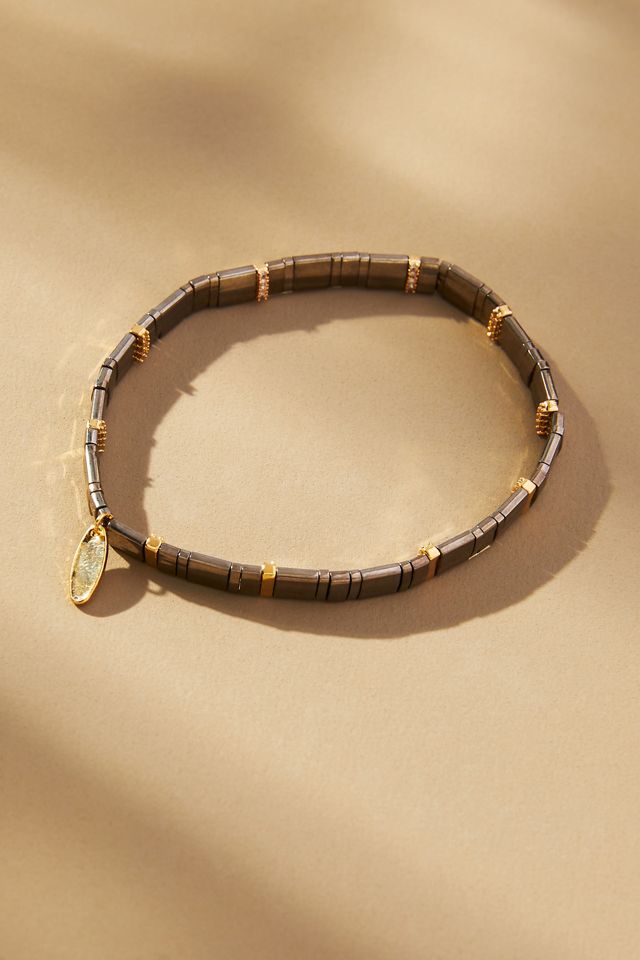 Beaded Chicklet Bracelet | Anthropologie