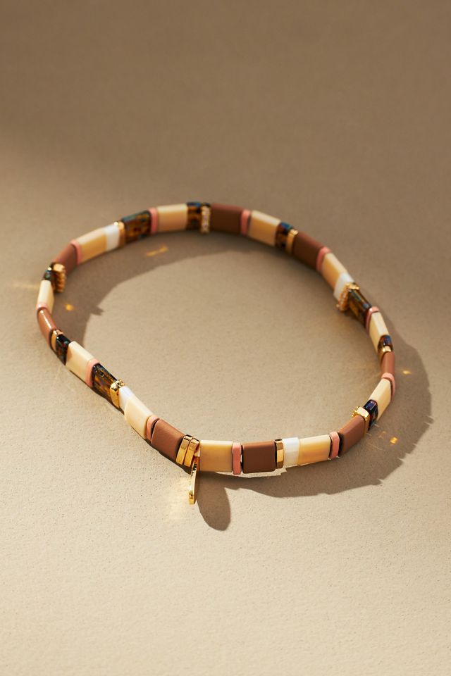 Beaded Chicklet Bracelet | AnthroLiving