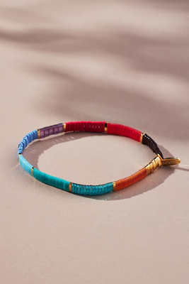 Beaded Chicklet Bracelet | Anthropologie