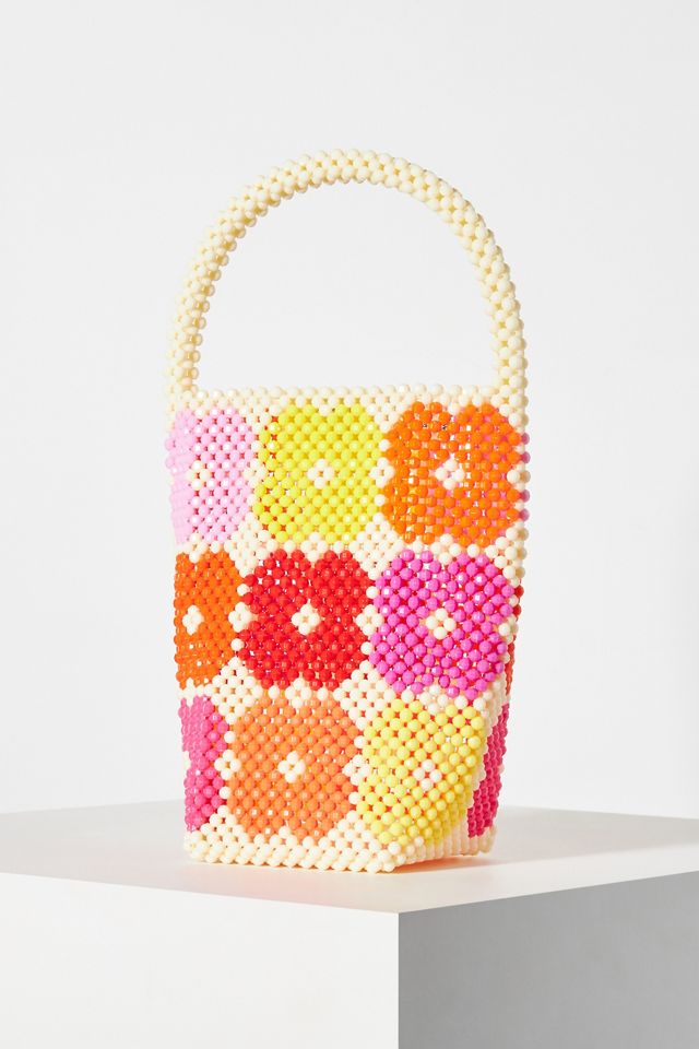 Del Duca Claire Flower Power Bucket Bag | Anthropologie