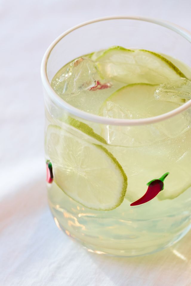 Chilli Pepper Icon Juice Glass | Anthropologie UK