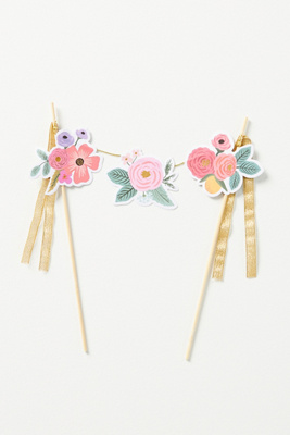 Rifle Paper Co. Cake Topper | AnthroLiving