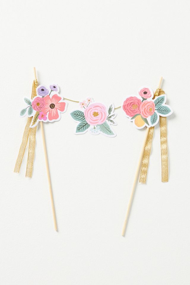 Rifle Paper Co. Cake Topper | AnthroLiving