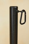 Outdoor Light Strand Pole with Mount Plate | AnthroLiving
