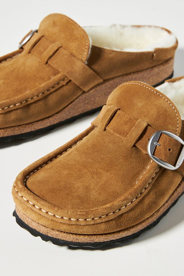 Birkenstock Buckley Shearling Clogs | Anthropologie