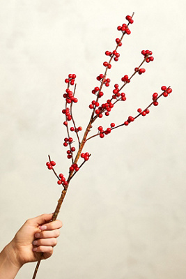 Faux Berry Branch Spray | Terrain
