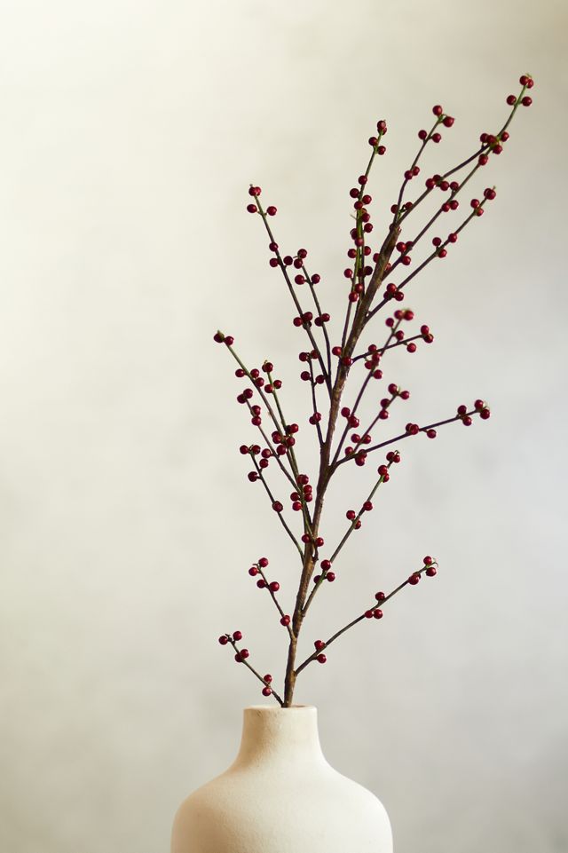 Faux Berry Branch Spray | AnthroLiving