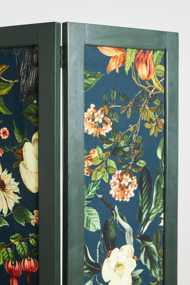 Floral Upholstered Room Divider | AnthroLiving