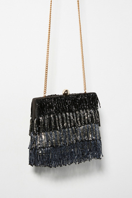 By Anthropologie Fringe Element Clutch | Anthropologie
