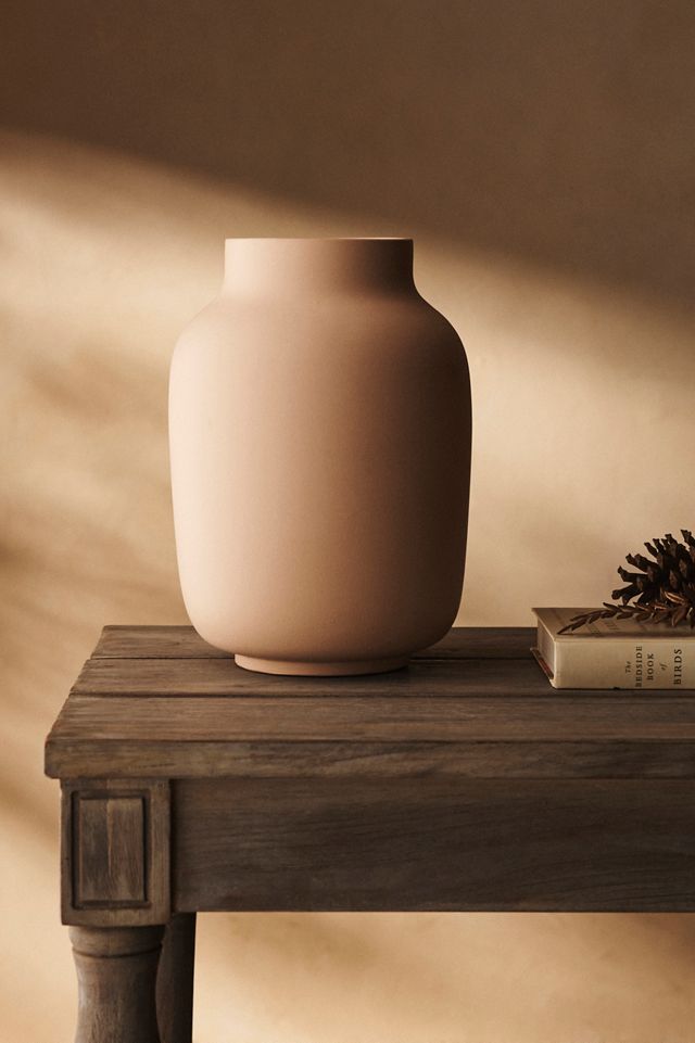Earthenware Vase, 8" | Terrain