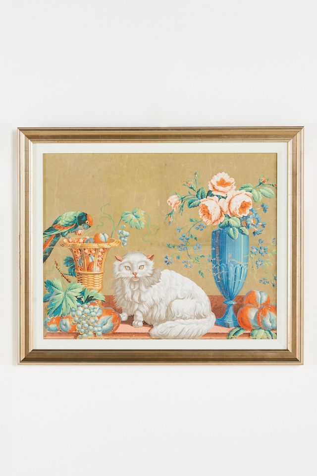 Optimistic Cat Wall Art | Anthropologie