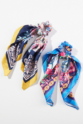 Botanical Hair Scarf Set | Anthropologie