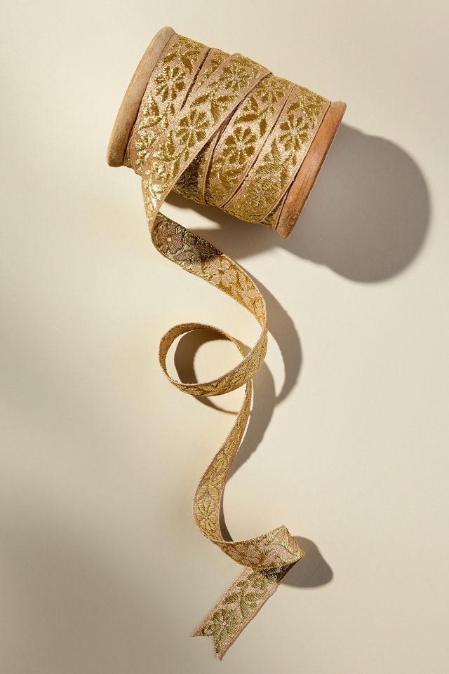 Gold Bouquet Ribbon | Anthropologie