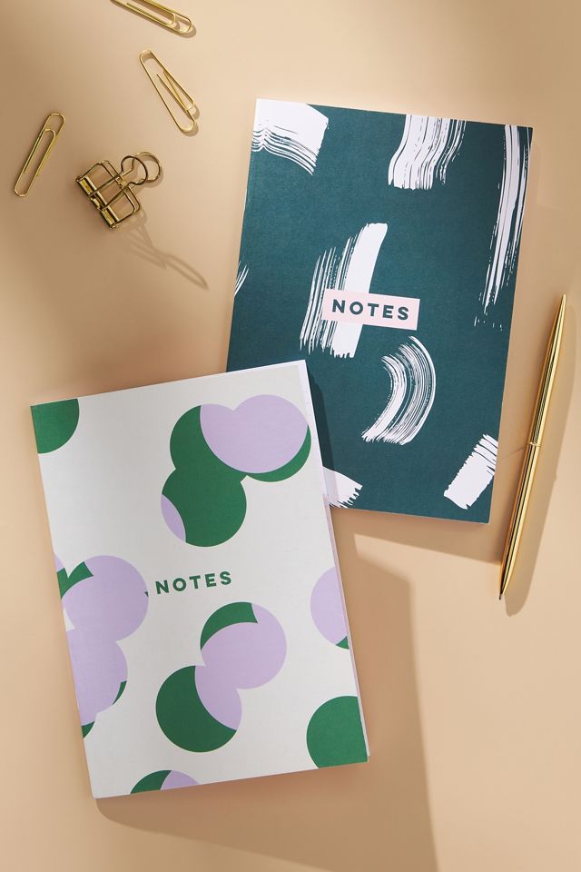 Abstract Notebooks, Set of 2 | AnthroLiving