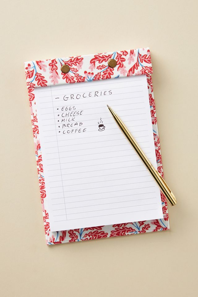 Emily Taylor Notepad | AnthroHome