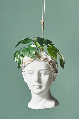 Grecian Bust Pot Tree Decoration | Anthropologie UK