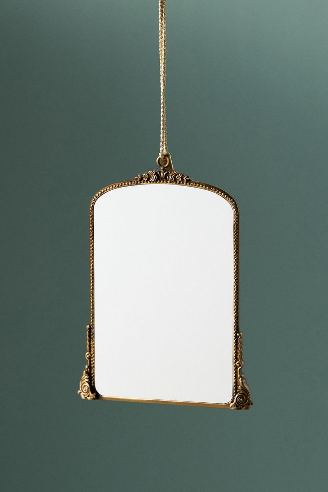 Gleaming Primrose Mirror Ornament | AnthroHome