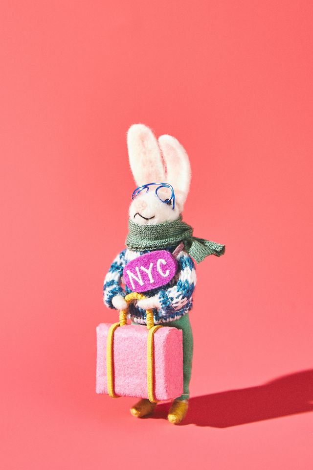 Traveling Bunny Tree Decoration | Anthropologie UK