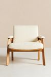 Thomas Bina Bouclé Accent Chair | AnthroLiving