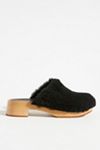 Swedish Hasbeens Fluff Clogs | Anthropologie