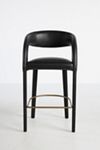 Leather Hagen Counter Stool | Anthropologie