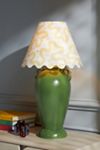Matilda Goad Scalloped Olive Table Lamp | Anthropologie UK