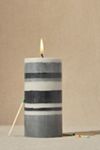 Striped Pillar Candle | AnthroLiving