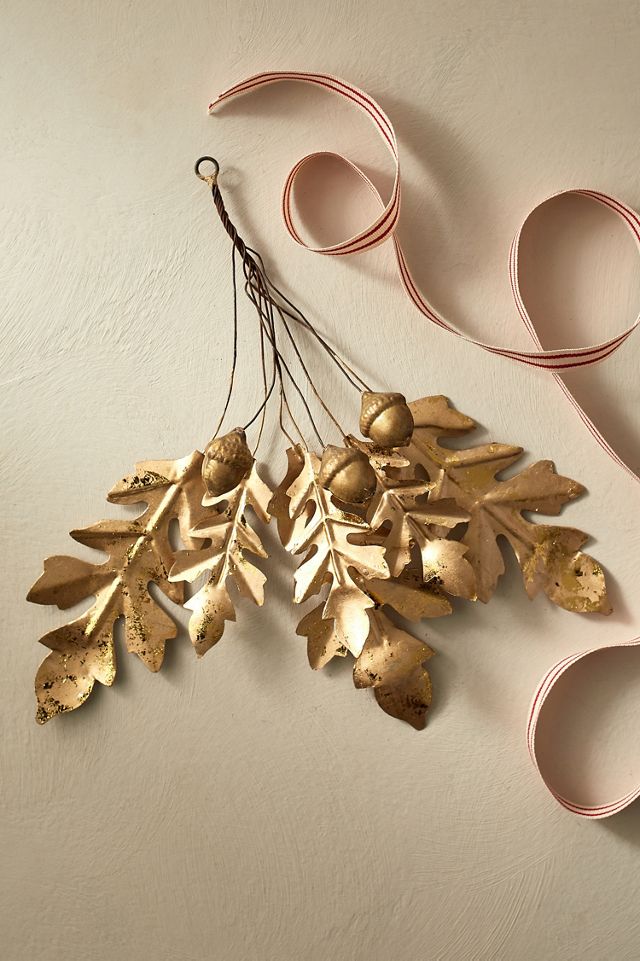 Gilded Oak + Acorn Iron Bundle | AnthroLiving