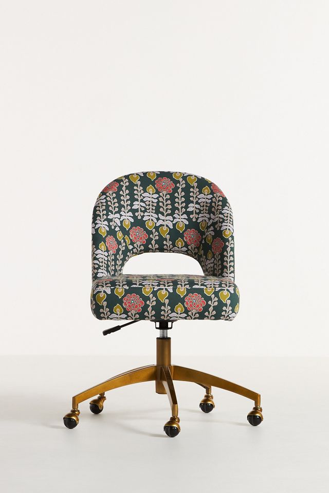 Carini Swivel Desk Chair | Anthropologie