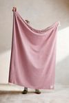 Spotted Pink Merino Wool Throw | AnthroLiving