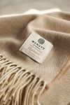 Herringbone Merino Wool Throw | AnthroLiving