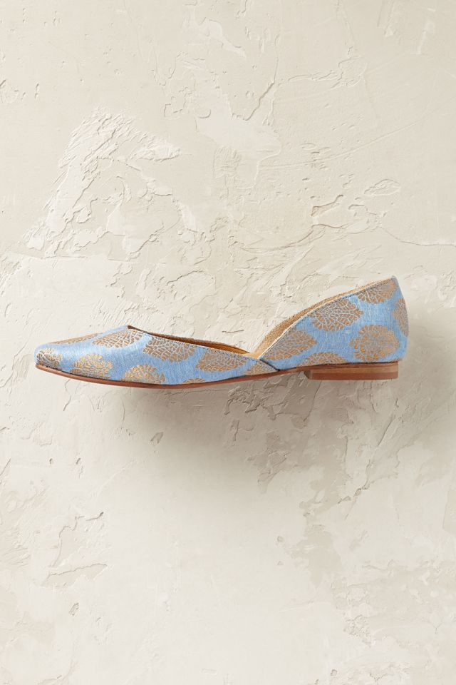 Aisha Paisley Flats | Anthropologie UK