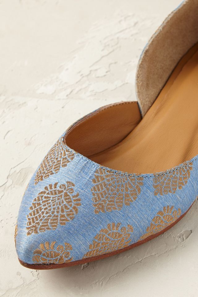 Aisha Paisley Flats | Anthropologie UK