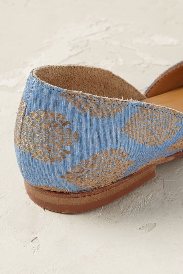 Aisha Paisley Flats | Anthropologie UK