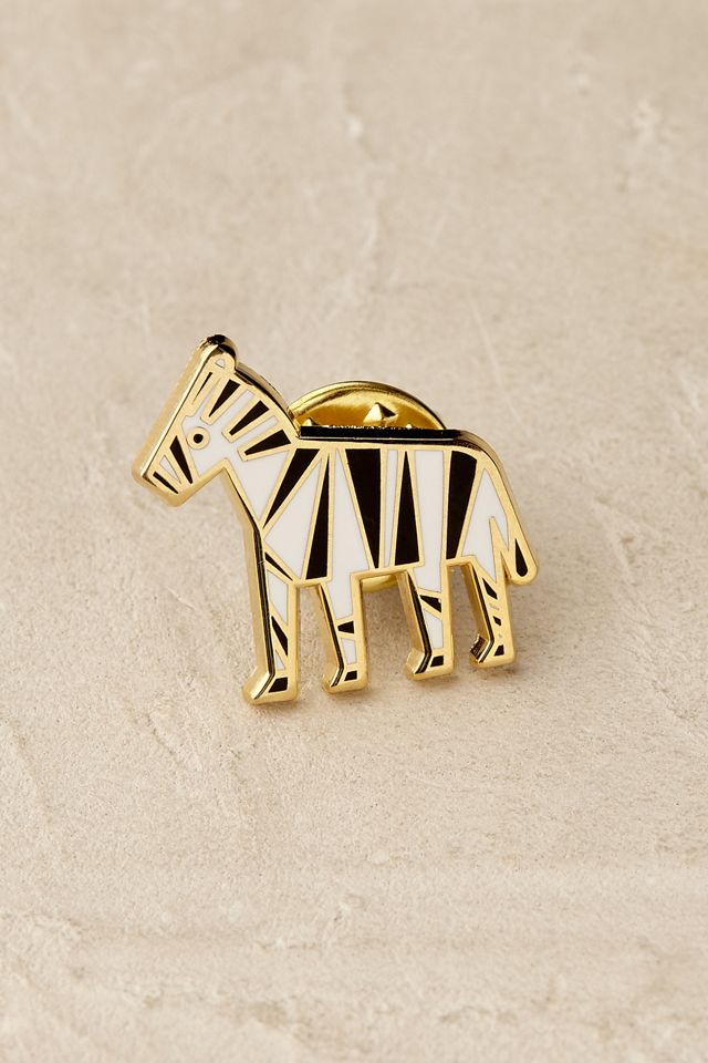 Insignia zebra Pin | Anthropologie ES