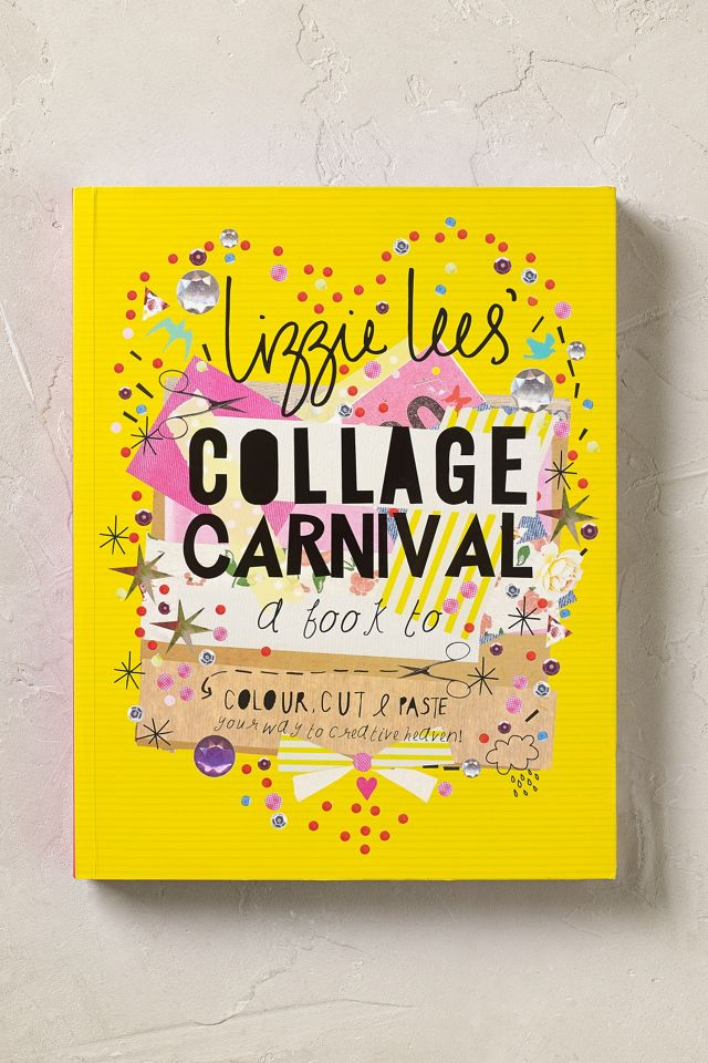 Collage Carnival Activity Book | Anthropologie FR