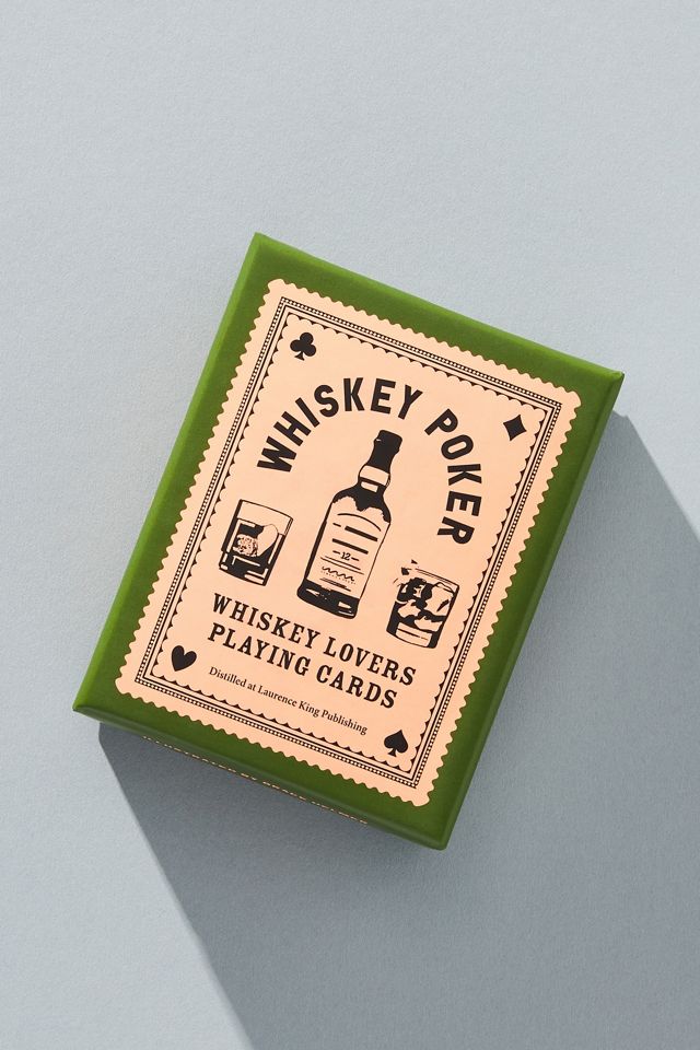 Whiskey Lovers Playing Cards | Anthropologie