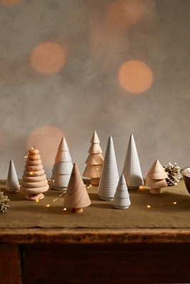 Woody Ceramic Trees, Set of 9 | AnthroLiving