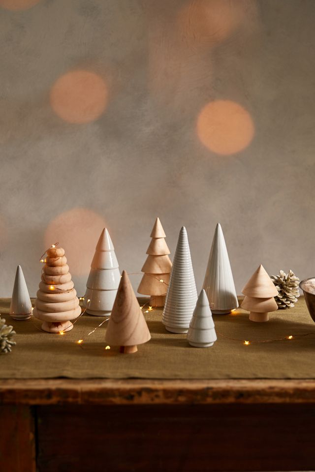 Woody Ceramic Trees, Set of 9 | AnthroLiving