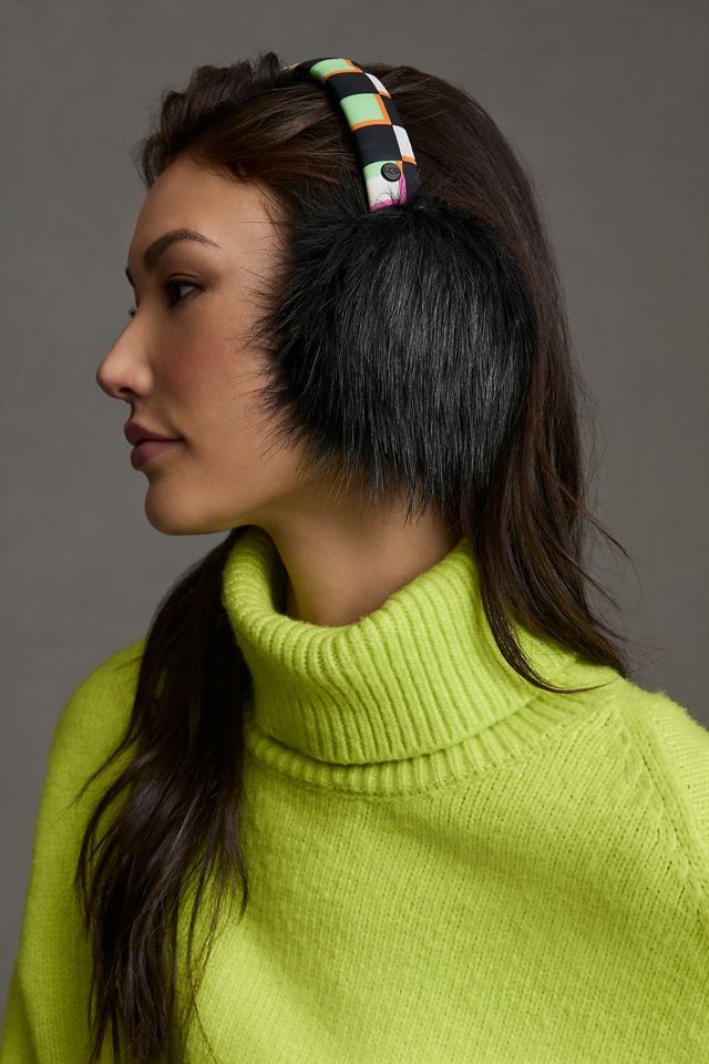 UGG Checks Print Earmuff | Anthropologie