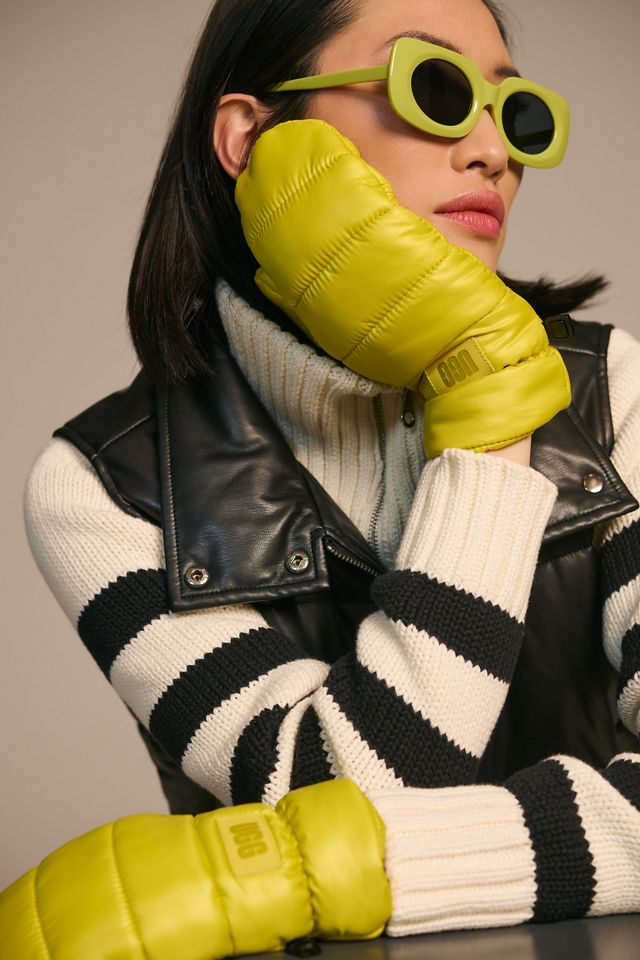 UGG Puff Yeah All Weather Mittens | Anthropologie